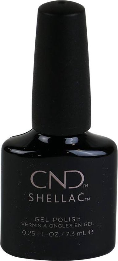 CND Shellac Black Pool (7,3 ml) | bol