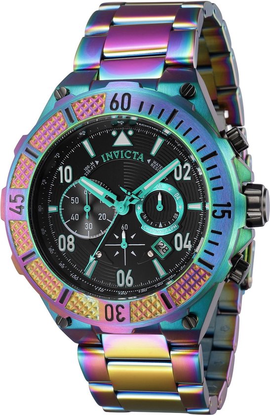 Invicta Aviator 40513 Heren Horloge - Waterdicht - Analoog - Quartz ...