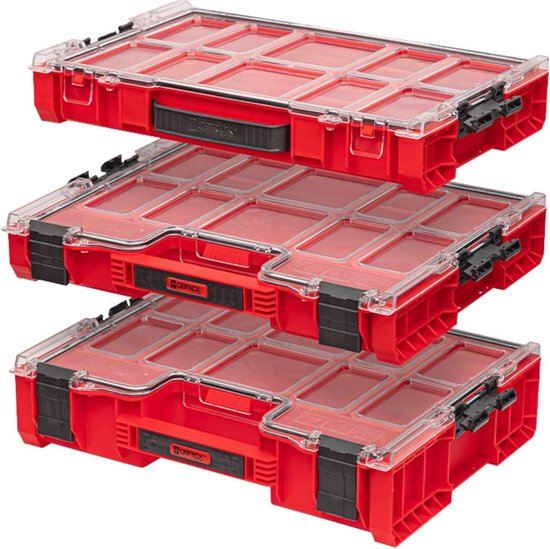 Pro Organizer 200 Ultra HD assortimentsdoos - Rood - Sorteerdoos voor ...