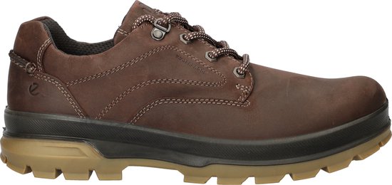 Ecco Rugged Track heren veterschoen - Bruin - Maat 43 | bol
