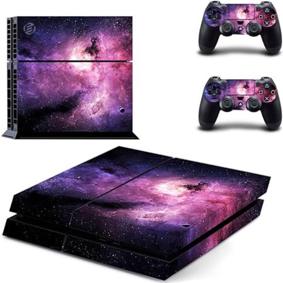 Equivera Geschikt voor PS4 Sticker - PS4 Skins Voor PS4 + 2 Stickers ...