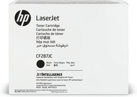 HP CF287JC Black Contract Original LaserJet Toner Cartridge | bol