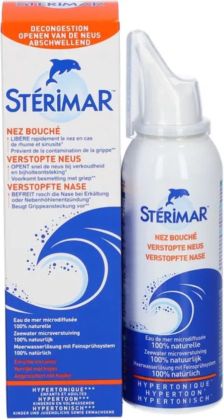 Sterimar Hypertonisch Neusspray 100 ml | bol
