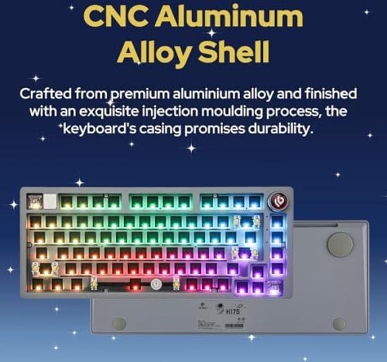 EPOMAKER x LEOBOG Hi75 Gaming Toetsenbord Kit - Aluminiumlegering - Hot ...