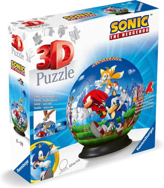 Ravensburger Sonic The Hedgehog - 3D Puzzel | bol