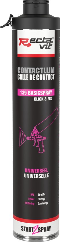 Rectavit 139 Basic Spray Click & Fix 750ml | bol