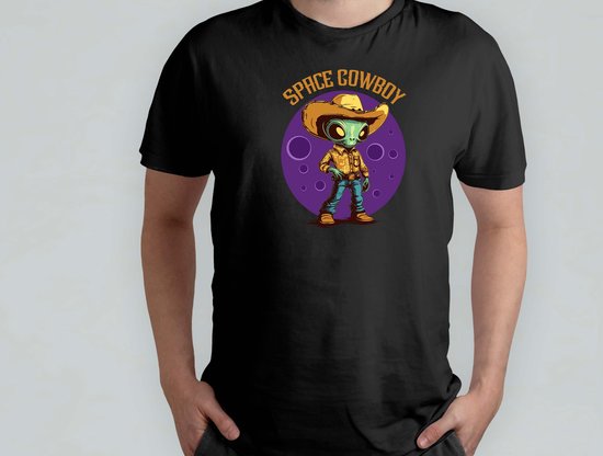 Space Cowboy - T Shirt - AlienVibes - WeAreNotAlone - OutOfThisWorld ...