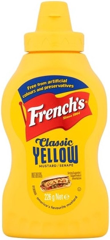 French's Mustard Classic Yellow (8 x 226g) | bol