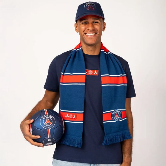 Paris Saint-Germain matte logo stripe voetbal - maat 5 bal - voor jong ...