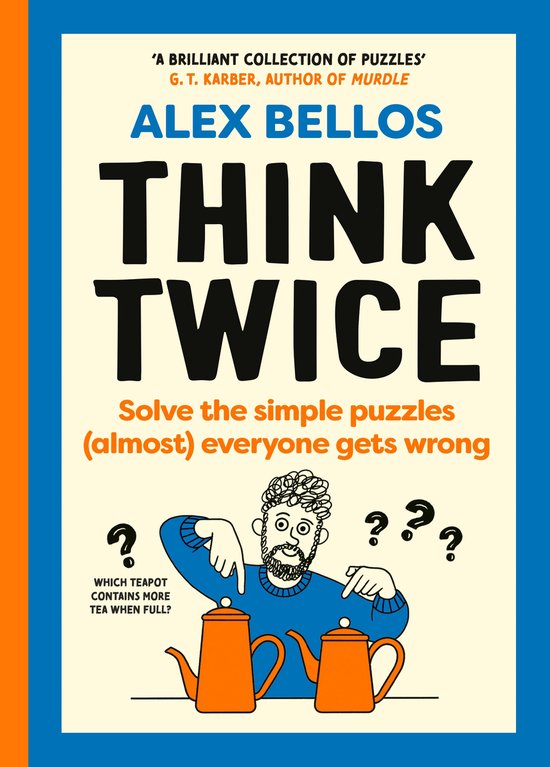 Think Twice, Alex Bellos | 9781529934793 | Boeken | bol