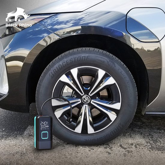 Black Rhino AeroBoost T-3 Autobanden Pomp - 50L/min - Powerbankfunctie ...