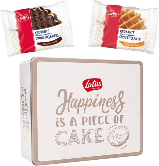 Lotus Collection koekjesdoos 'krokante wafel mix' - Krokante Wafels ...