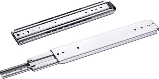BRASOM Ladegeleiders 1500mm - Volledig uittrekbaar - 250 kg belastbaar ...