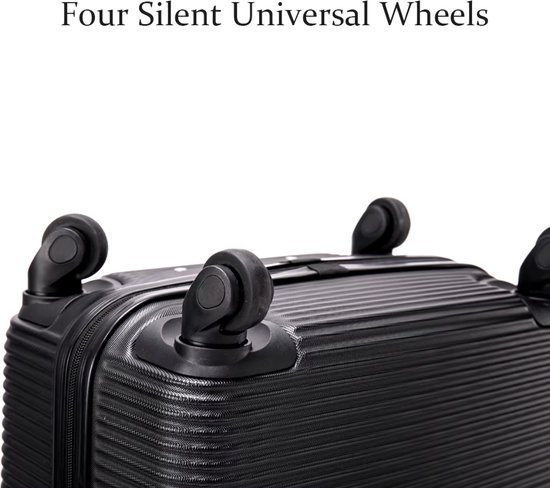 J&R Kofferset - Set van 3 koffers - Reiskoffers - Koffer - Donkerblauw ...