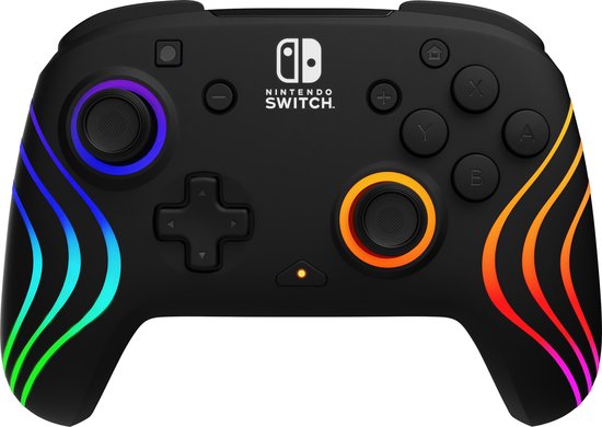 PDP Afterglow WAVE Draadloze Controller - RGB - Back Buttons - Zwart ...