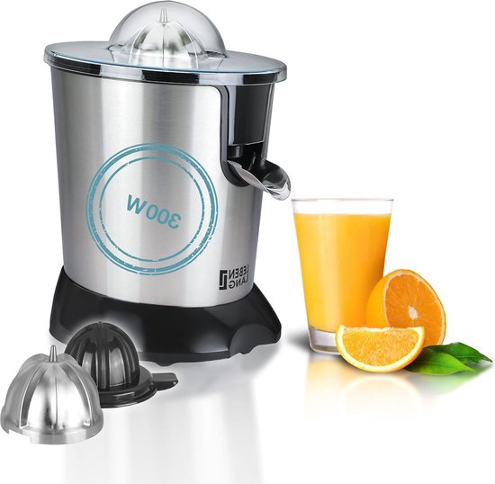 High Juice Yield Electric Citrus Juicer - 300 W Power - Stainless Steel ...