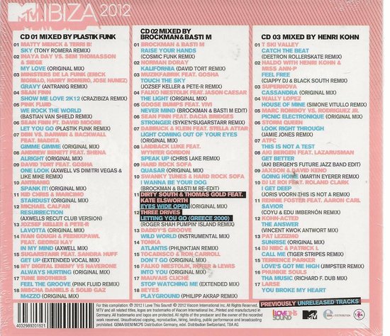 MTV Ibiza 2012, various artists | CD (album) | Muziek | bol