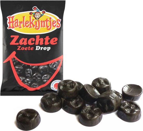 Harlekijntjes - Zachte Zoete Drop - 12x 300g | bol