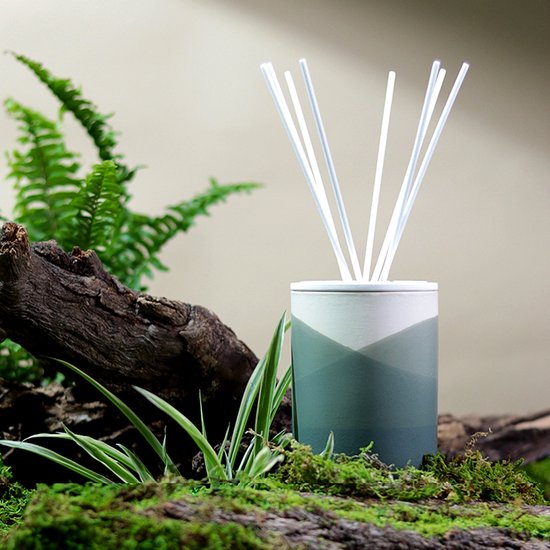 Keramische ingeblikte rotan vuurvrije aromatherapie Oosterse inktstijl ...