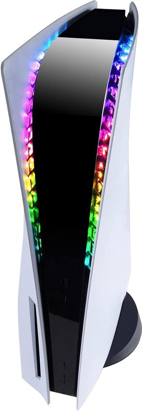 LED Strip RGB Light Strip voor ps5 Console - 7 kleuren 29 effecten ...
