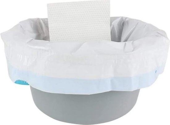 20 stuks Omnitex Super Hoge Absorptie Toiletemmer zakken - 2500ml - met ...