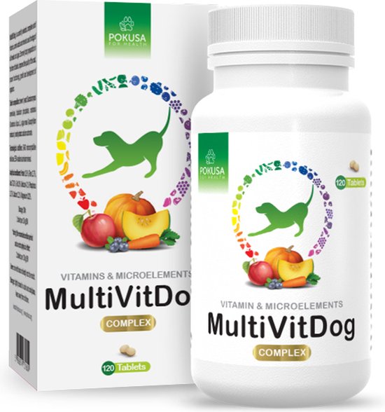 POKUSA Greenline MultiVit hond - vitaminen voor honden | bol