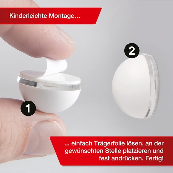 Deurstopper muur zelfklevend set 10 stuks diameter 22 mm bescherming ...