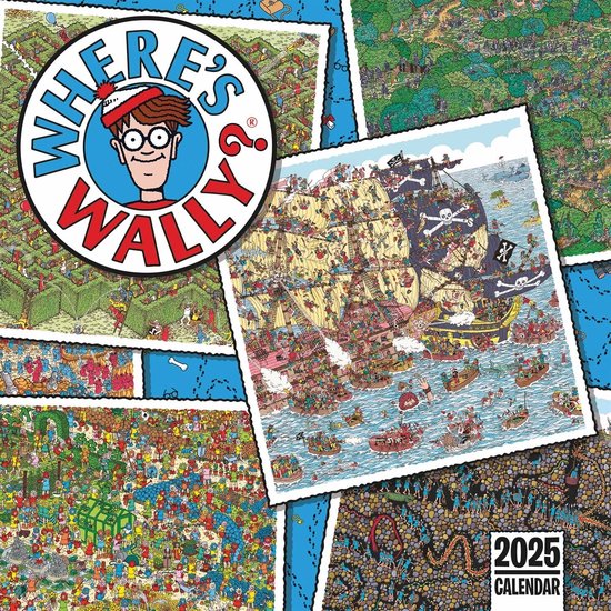 Where's Wally Kalender 2025 | bol