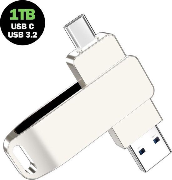 Oneproduct - USB Stick 1 TB - Dual port - USB C Stick - Flash Drive ...