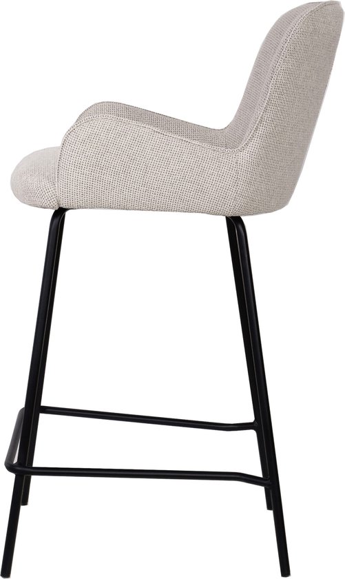 PTMD Leander Cream bar stool | bol
