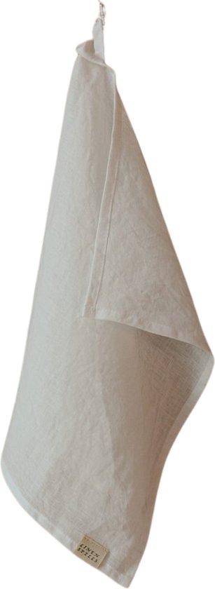 Kotabo witte linnen theedoek - 40 x 65 cm - Theedoek wit - Linnen ...