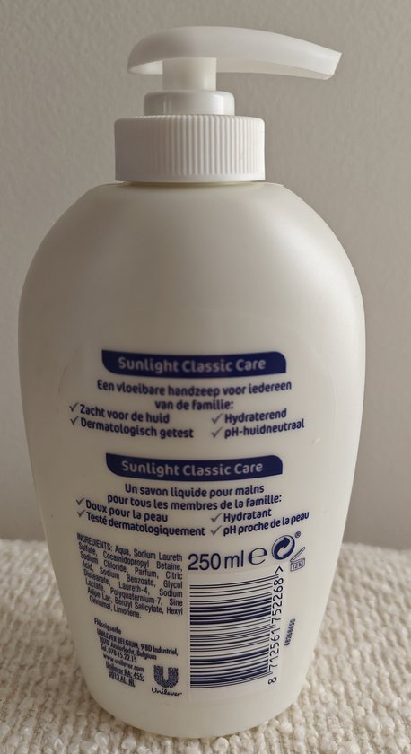 Sunlight | Classic Care | vloeibare zeep | 250ml |Dispencer | | bol