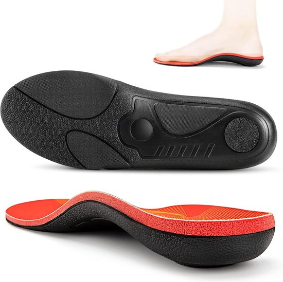 Orthopedische fasciitis-plantaire inlegzool voor platte voeten ...