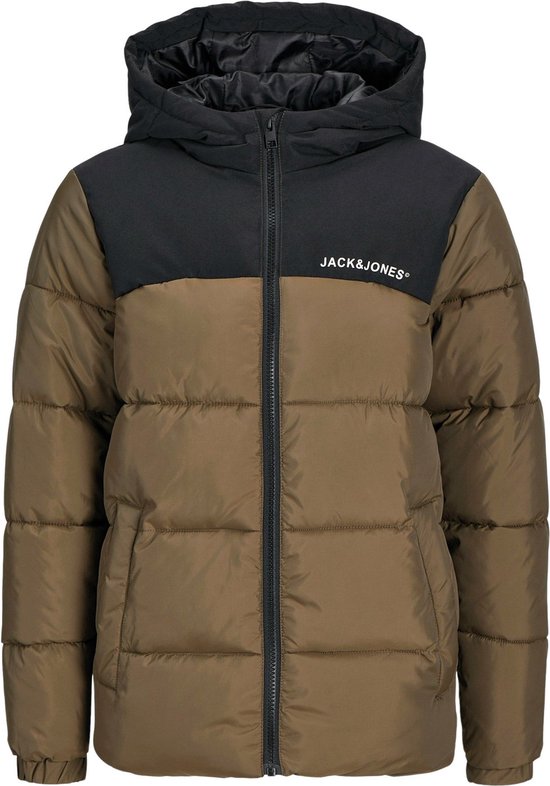 Jack & Jones Moon Puffer Winterjas Jongens - Maat 128 | bol