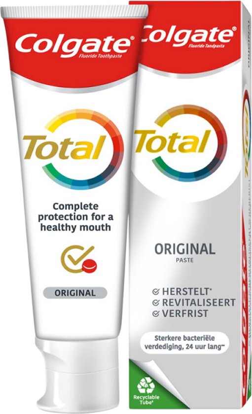 Colgate - Total - Original - Tandpasta - 75ml | bol