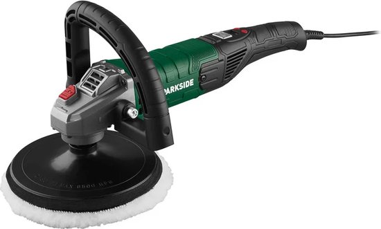 PARKSIDE Polijstmachine PPM 1200 A1 - 1200 W - Ø 18 cm - 6 snelheden | bol