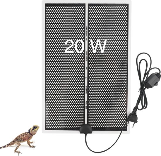 Instelbare Verwarmingsmat voor Terrarium - Verwarmingskussen voor ...