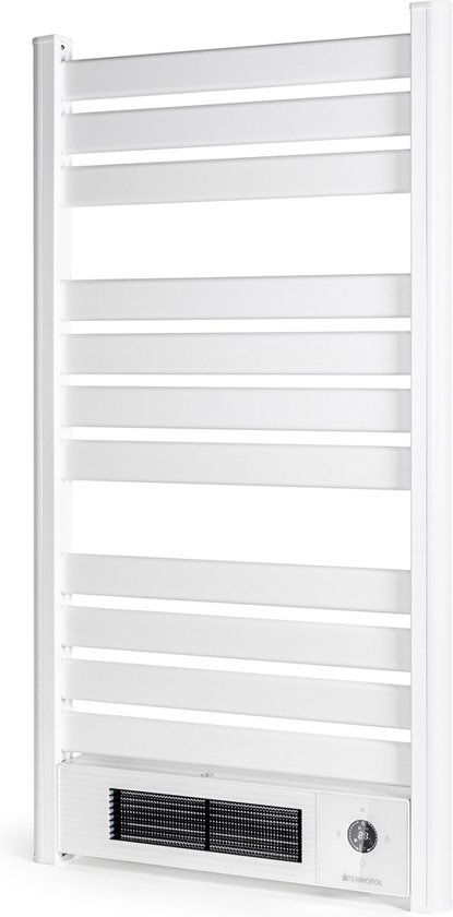 TL-Elektrische badkamer radiator 500/2000 Watt wit met ingebouwde ...