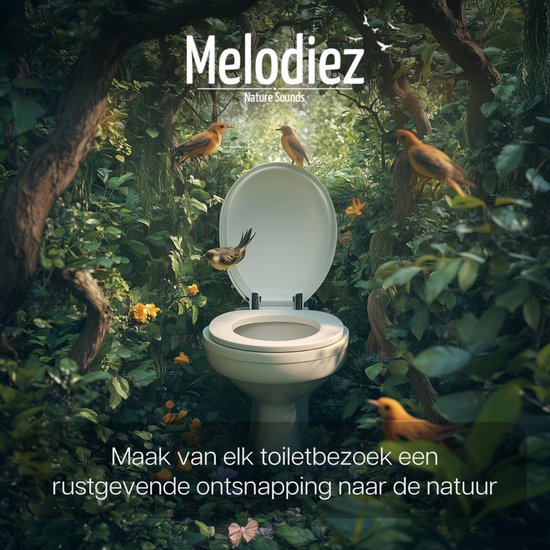 Melodiez Nature Box vogelhuisje - Met vogelgeluiden & sensor ...