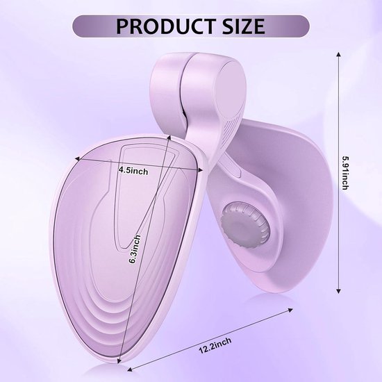 Dijbeen trainer bekkenbodemstimulator - beenpers - dij hip trainer voor ...