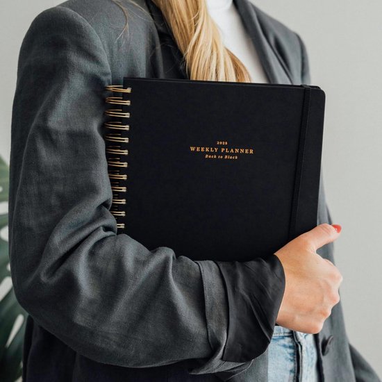 Weekplanner Carey - 17 Maanden 2024 2025 - Weekkalender ...