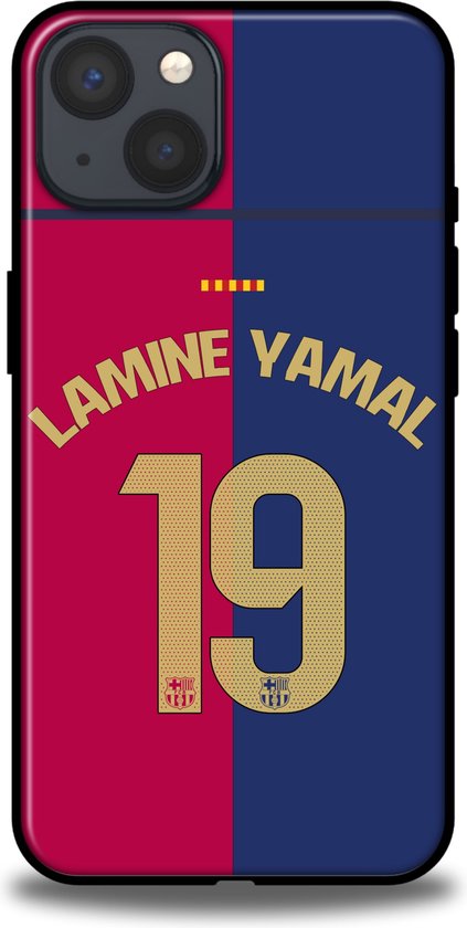 Lamine Yamal FC Barcelona telefoonhoesje Apple iPhone 13 - Backcover ...