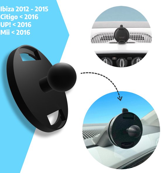 Volkswagen UP Auto-adapter V2 (Seat Mii, Ibiza, Skoda Citigo) | bol