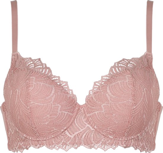 Naturana beugel BH met voorgevormde cups maat 90D pink rose | bol
