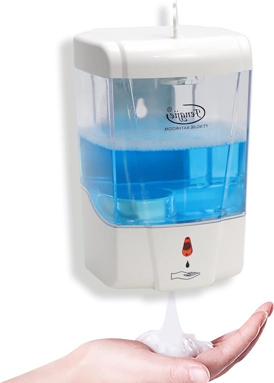 Wall Mounted 700 ml Foam Soap Dispenser with No Touch Sensor - Electric ...