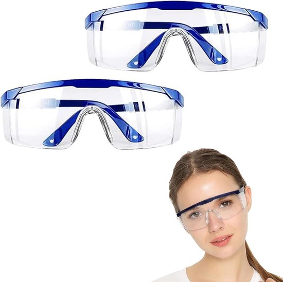 Veiligheidsbril transparant-werkbril oogbescherming laboratoriumbril ...
