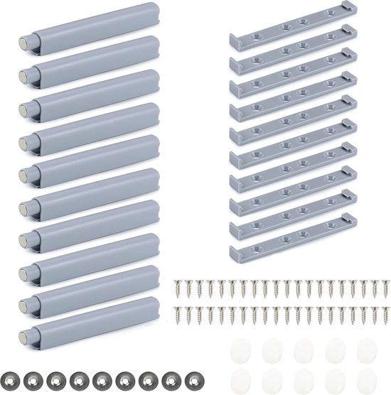 Push to Open Deuropener met Softclose, Magnetische Druksluiting voor ...