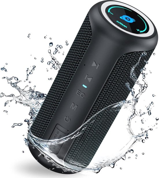 Bluetooth luidspreker met 40W geluid en IPX6 waterbestendigheid – Draadloze speaker... | bol