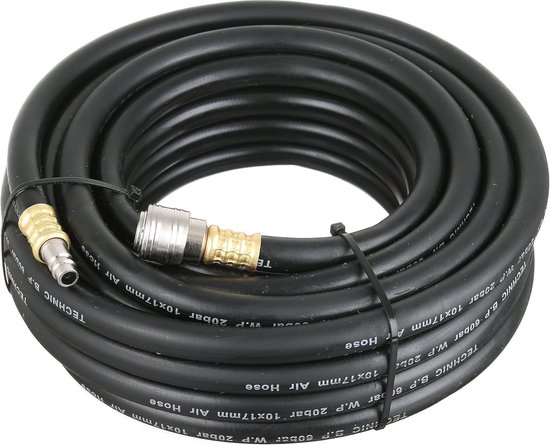 Persluchtslang 10m 20BAR 10mm voor luchtcompressoren | bol