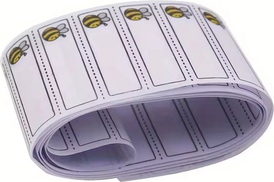 Strijklabels - Naam Labels - 100 stuks - Strijk Naam - Wasbaar ...